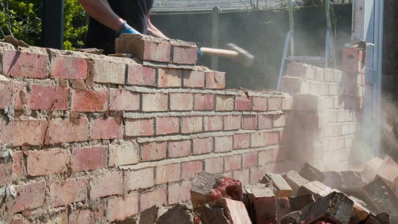 A Pile of Rubble at a Construction Site. Construction Material at the ...