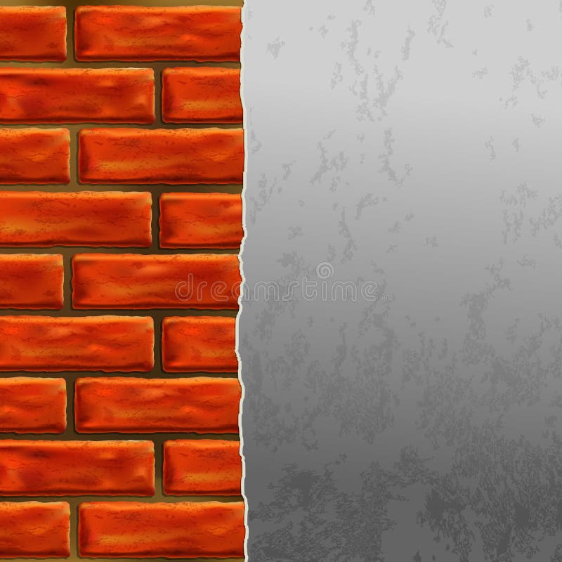 Bricks wall stock vector. Illustration of vector, brick - 24335652