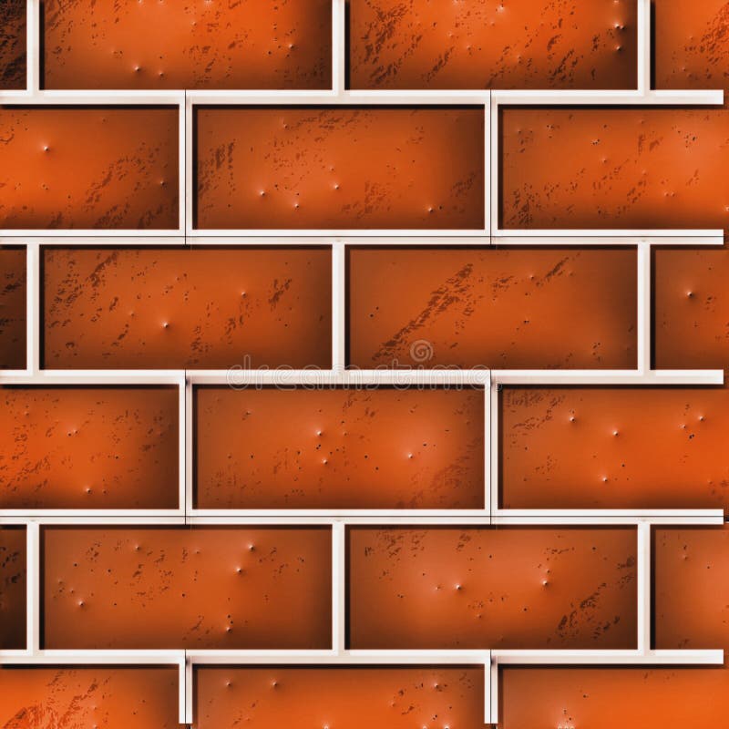 Bricks Wall Texture for Games or Wallpaper Stock Illustration ...
