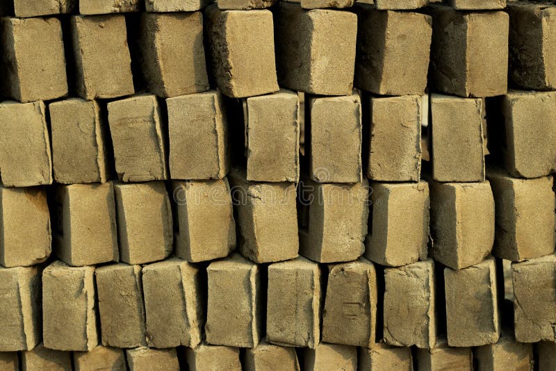 Sun Dried Brick Of Adobe Buildings In The Desert Stock Photo - Image of ...