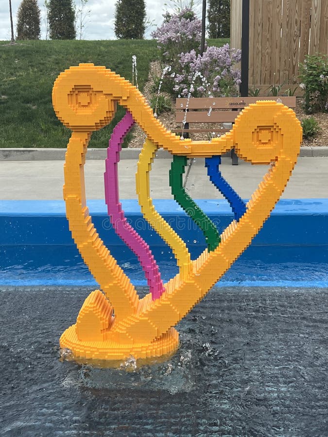 Bricktopia En Legoland En Goshen Nueva York Fotografía editorial ...