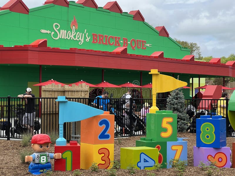 Bricktopia En Legoland En Goshen Nueva York Imagen editorial - Imagen ...