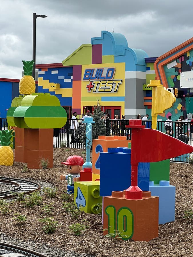 Bricktopia En Legoland En Goshen Nueva York Fotografía editorial ...