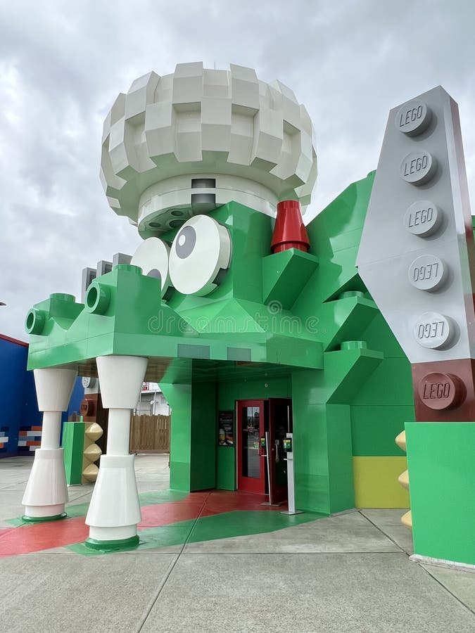 Bricktopia En Legoland En Goshen Nueva York Foto de archivo editorial ...