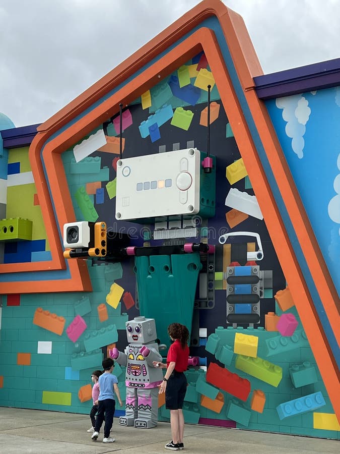 Bricktopia En Legoland En Goshen Nueva York Fotografía editorial ...
