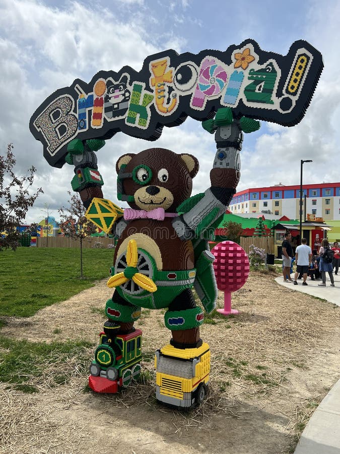Bricktopia at Legoland in Goshen, New York Editorial Stock Image ...