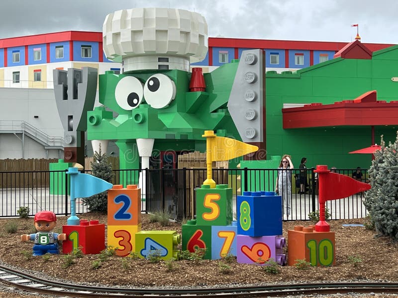 Bricktopia at Legoland in Goshen, New York Editorial Stock Image ...