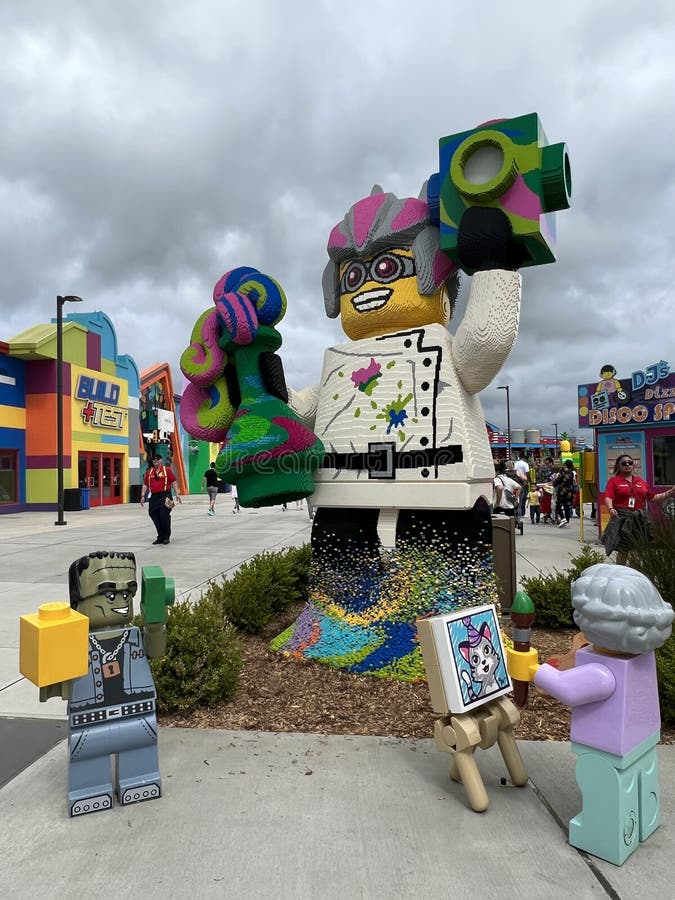 Bricktopia at Legoland in Goshen, New York Editorial Stock Photo ...