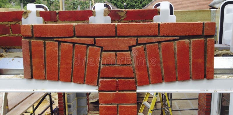 Brickwork Arch and Window Surround or Mullion, in Red Brick, in Stock ...