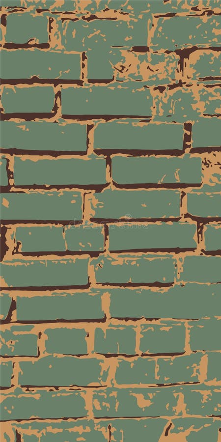 Brickwork. Brick Wall. Vintage Background for Website, Flyer. Vector ...
