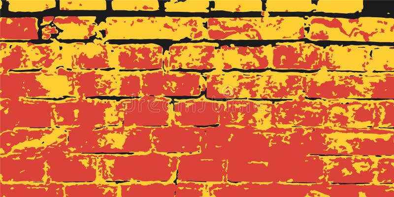 Brickwork. Brick Wall. Vintage Background for Website, Flyer. Vector ...