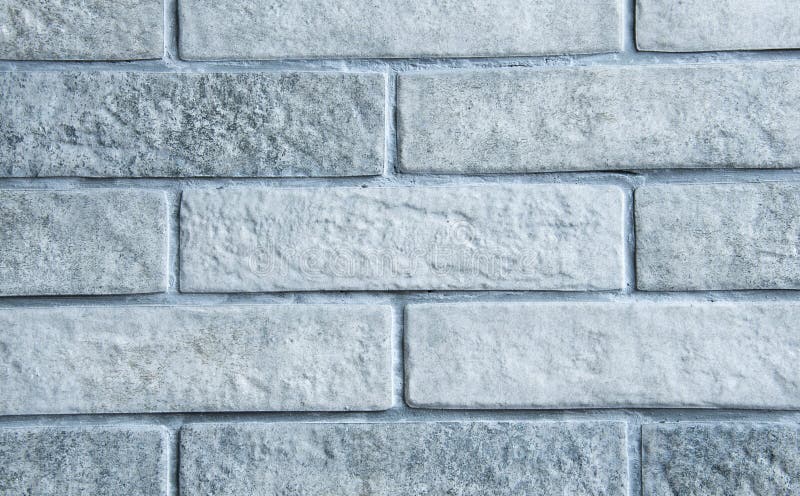Brickwork. Gray and Blue Background. Brick Texture Stock Image - Image ...