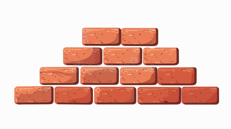 Brickwork Icon: Construction Symbol for Engineering and Architecture ...