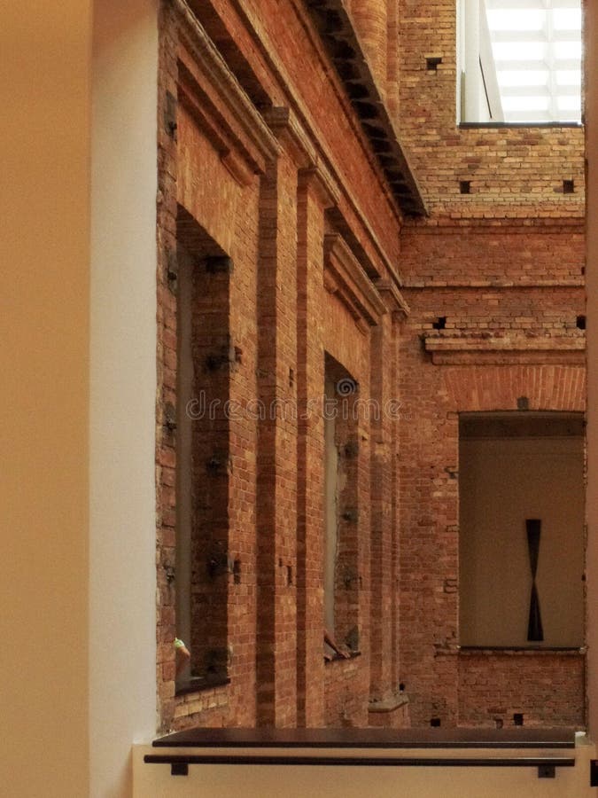 Brickwork and Light Interior Stock Photo - Image of heritage, bricks ...