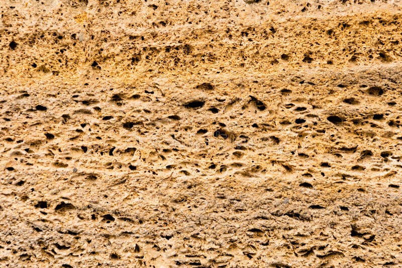 Brickwork of Shell Rock. Background Structure Stock Image - Image of ...