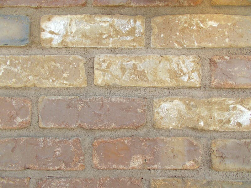 Brickwork on the Wall of the Building Stock Image - Image of background ...