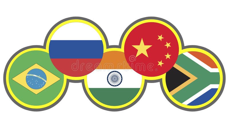 BRICS ilustração stock. Ilustração de africano, acordo - 35298444