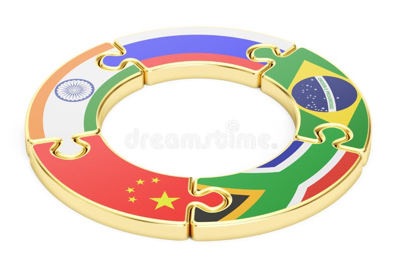 BRICS Concept Illustration stock illustration. Illustration of ...