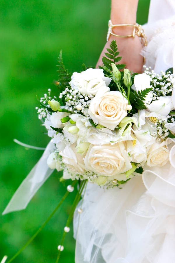 Bridal bouquet stock image. Image of lace, wedding, softness - 11029773