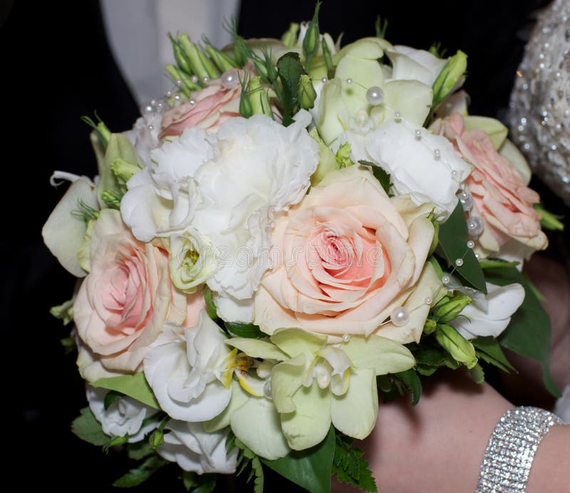 Bridal Bouquet stock photo. Image of hand, hold, marriage - 32144706