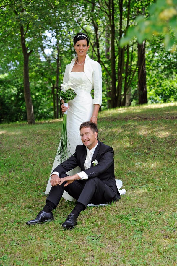 Bridal couple stock photo. Image of couple, bridal, bridegroom - 31471492