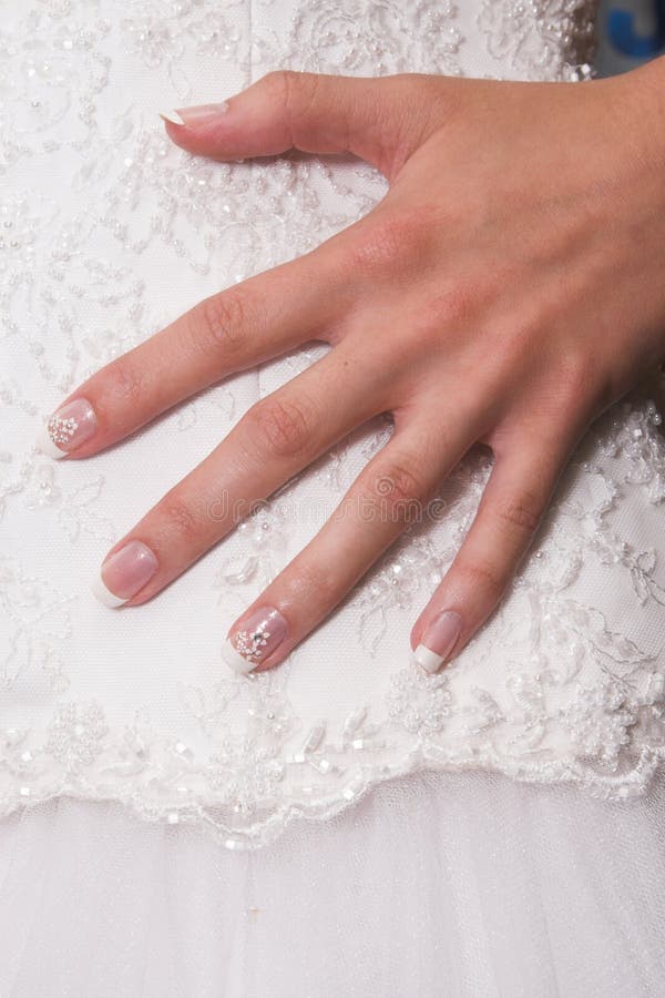 Bridal Hand stock image. Image of wedding, bodyparts, fingers - 5042349