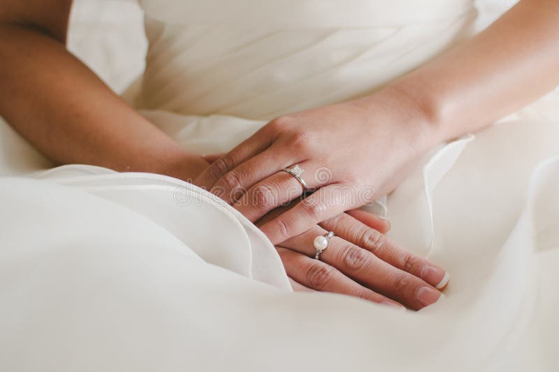 Bridal Hands stock image. Image of pearl, bride, hands - 36929341