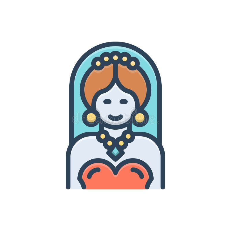 Indian Bride Icon Stock Illustrations – 434 Indian Bride Icon Stock ...