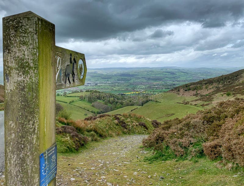 Bridal Path Sign Shows the Right Way Stock Image - Image of landscape ...