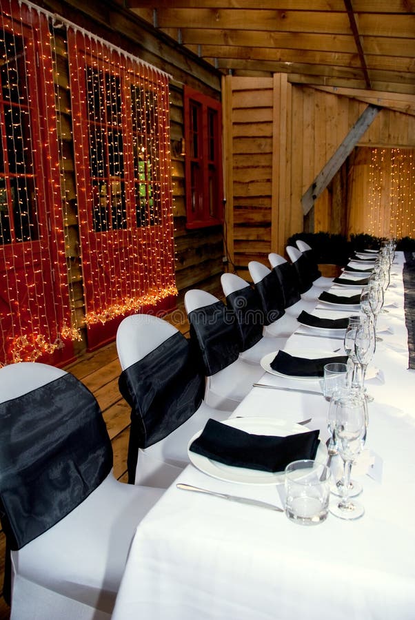 Bridal table stock image. Image of glasses, restaurant - 13015155