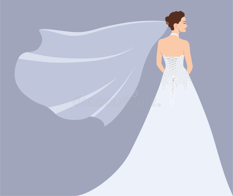 Bride Face Veil Stock Illustrations – 894 Bride Face Veil Stock ...