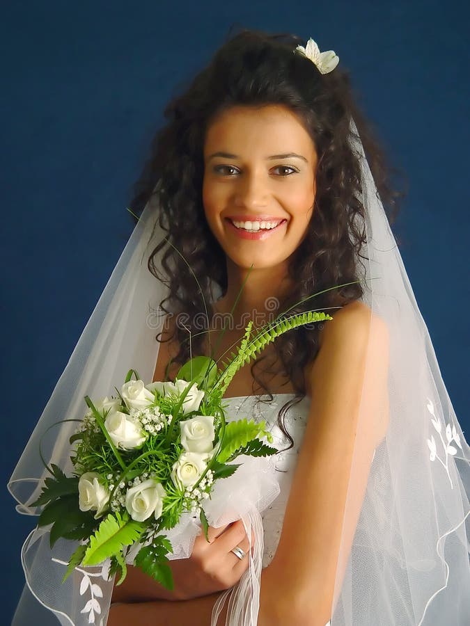 Bride stock image. Image of contemporary, emotions, look - 2014119