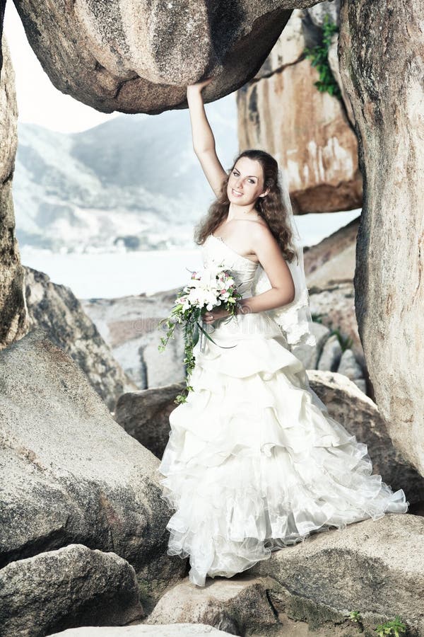 Bride stock image. Image of newlywed, event, emotional - 21066161