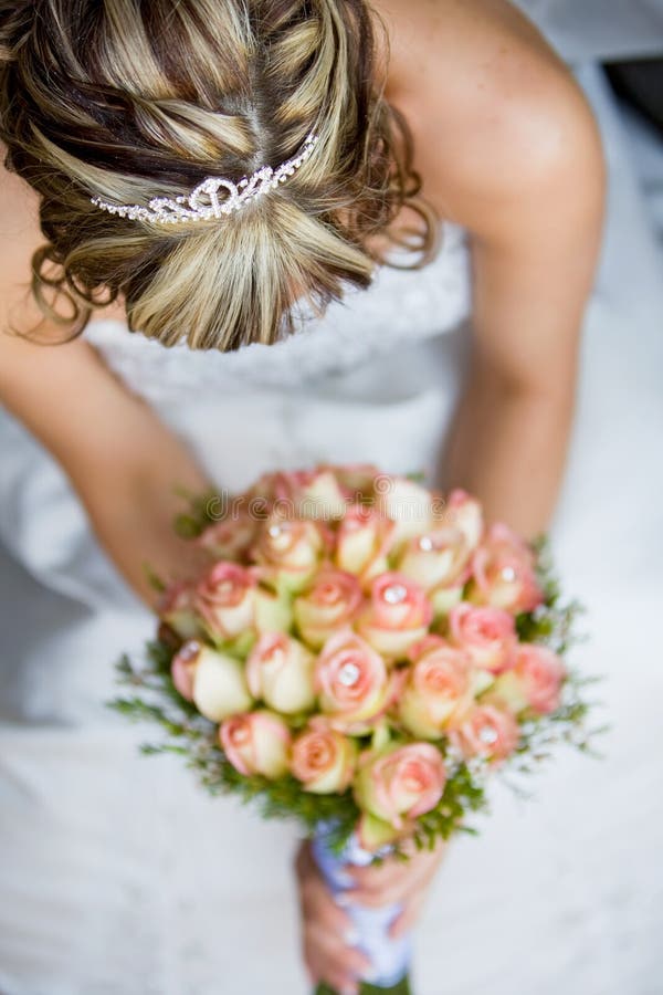 Bride hair from above stock image. Image of white, lady - 14781625