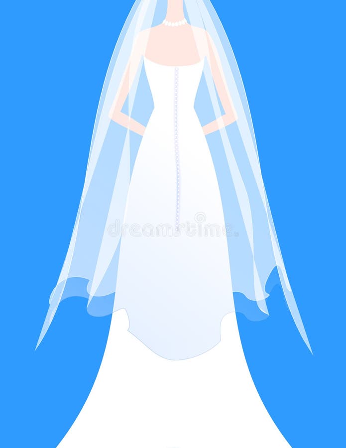 Bride Back View Stock Illustrations – 1,130 Bride Back View Stock ...