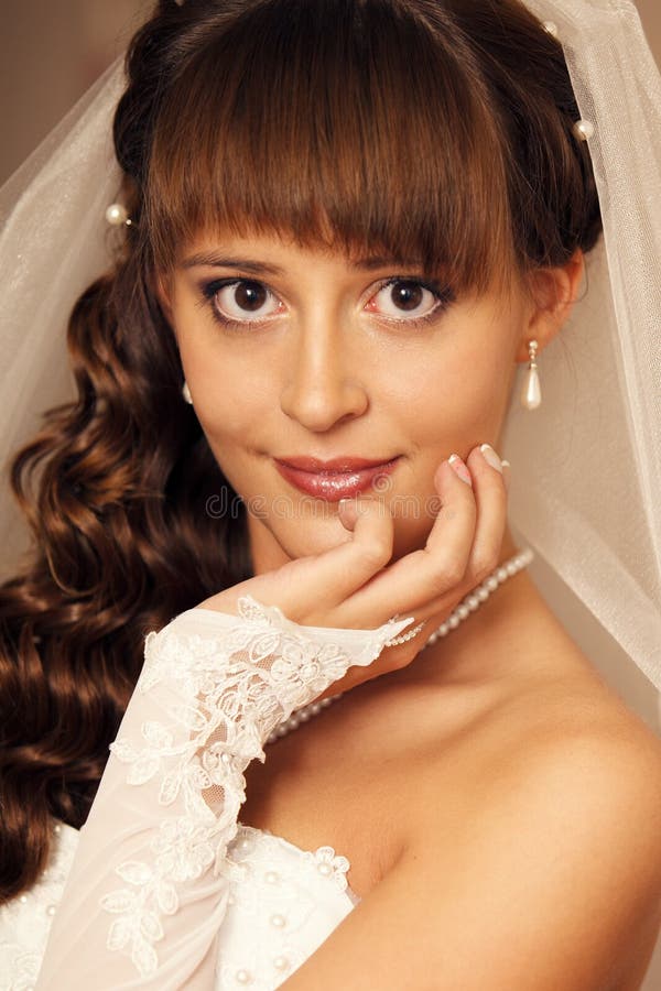 Bride stock photo. Image of female, luxury, bride, closeup - 33056110