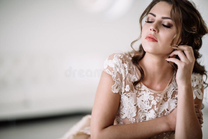 Bride crying stock image. Image of caucasian, marriage - 83537167
