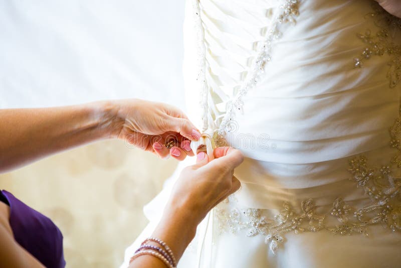 Zipping Up Wedding Dress Stock Photos - Free & Royalty-Free Stock ...