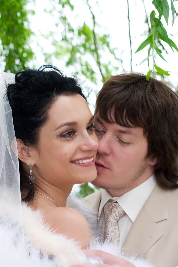 Bride and groom stock image. Image of bride, beauty, adult - 12727219