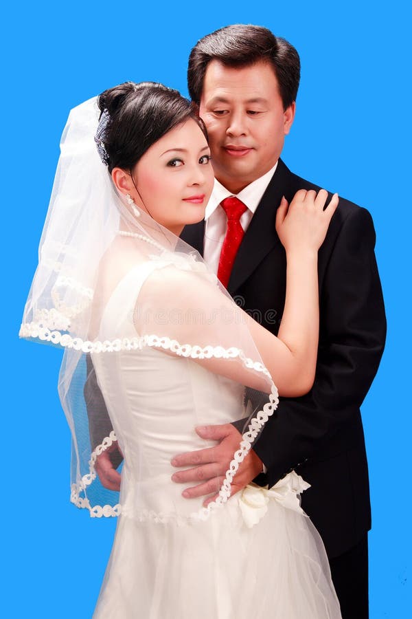 Chinese bride and groom stock image. Image of chinese - 18065431