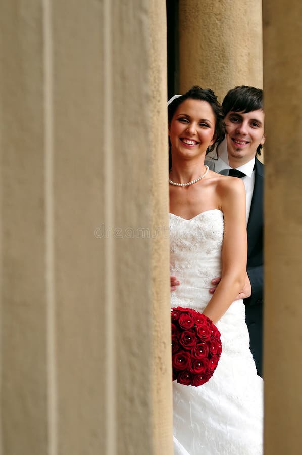 Bride and Groom stock image. Image of beautiful, beauty - 6059385