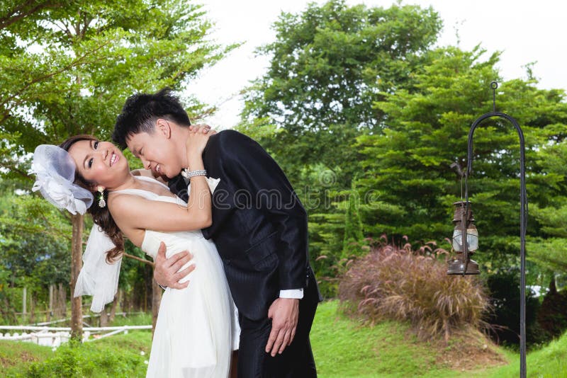 Bride and Groom Couple Wedding Love Stock Image - Image of bridegroom ...