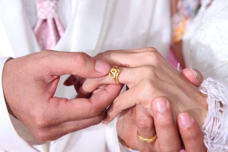 Bride and groom finger stock image. Image of marriage - 26678953