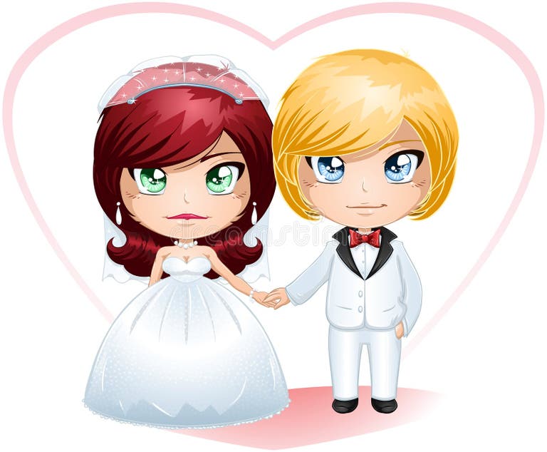 Chibi Bride Stock Illustrations – 80 Chibi Bride Stock Illustrations ...