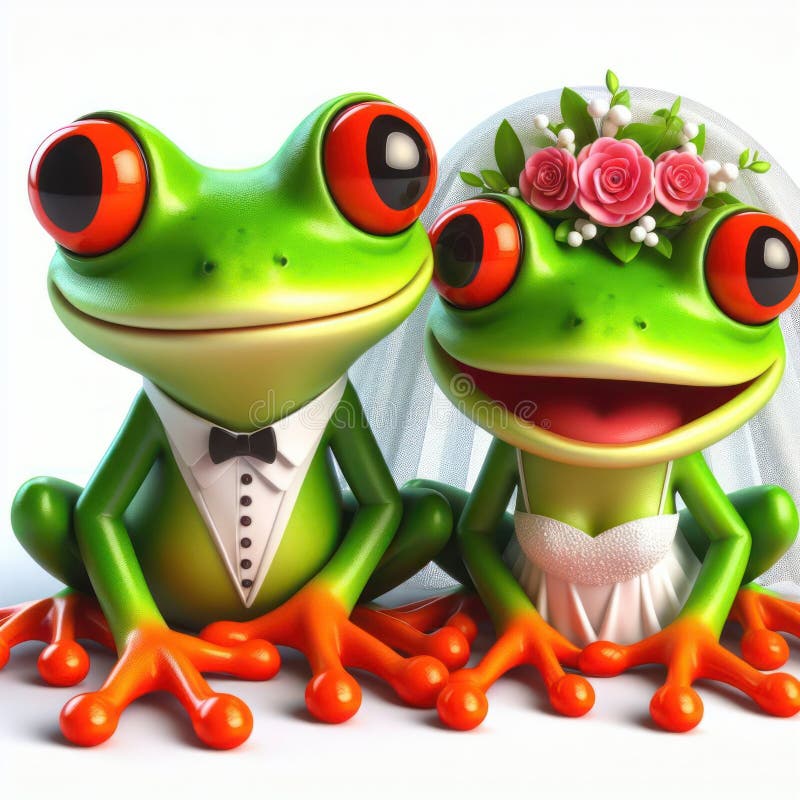 Married Frog Stock Illustrations – 62 Married Frog Stock Illustrations ...