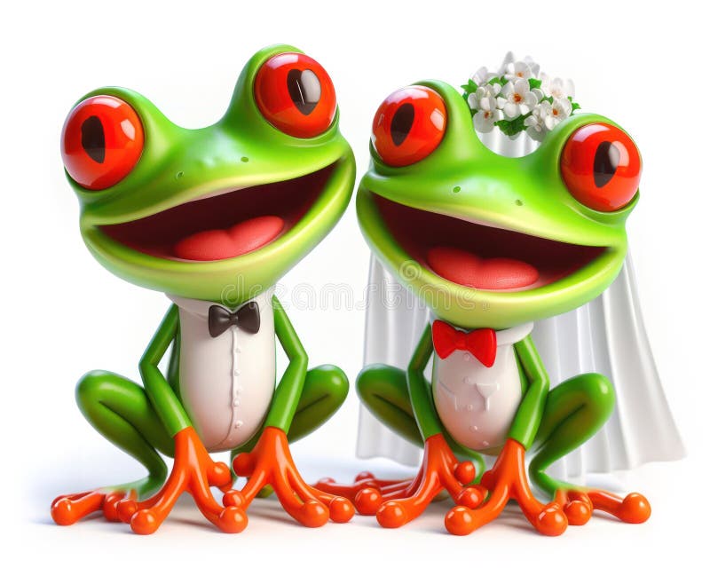 Married Frog Stock Illustrations – 62 Married Frog Stock Illustrations ...