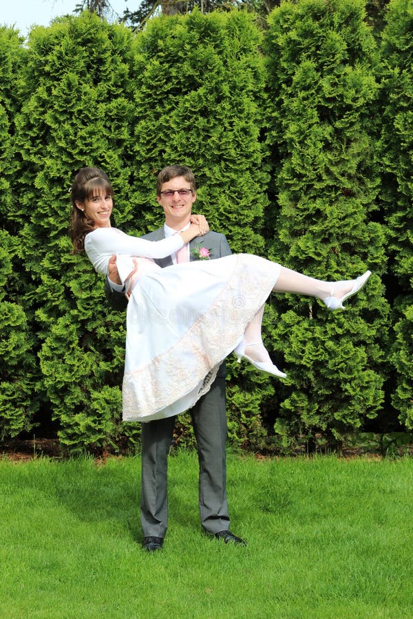 Bride and groom stock image. Image of elegance, happiness - 32681997