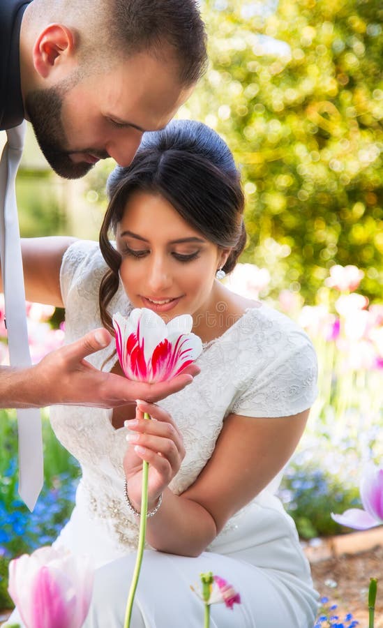 Bride and Groom Marriage Concept Stock Photo - Image of leaves, event ...