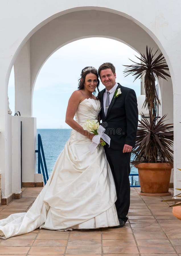 Bride and Groom stock image. Image of affection, closeup - 30687347