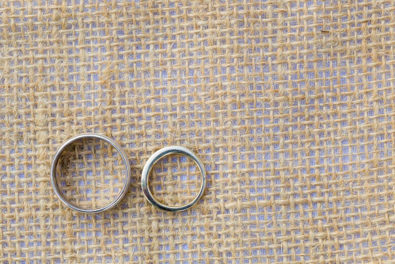 Bride and Groom Wedding Rings Stock Image - Image of commited, rings ...